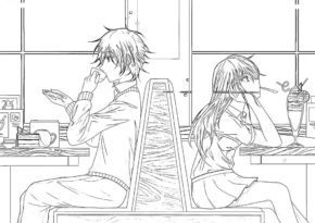 Free Horimiya Coloring Page Printable & book for kids