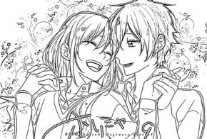 Free Horimiya Coloring Pages & book for kids