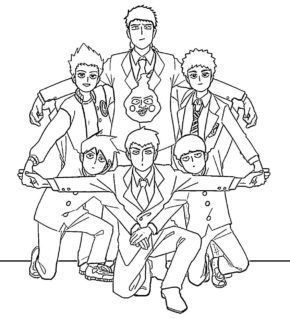 Jin Mori Coloring Pages |Best coloring page for kids