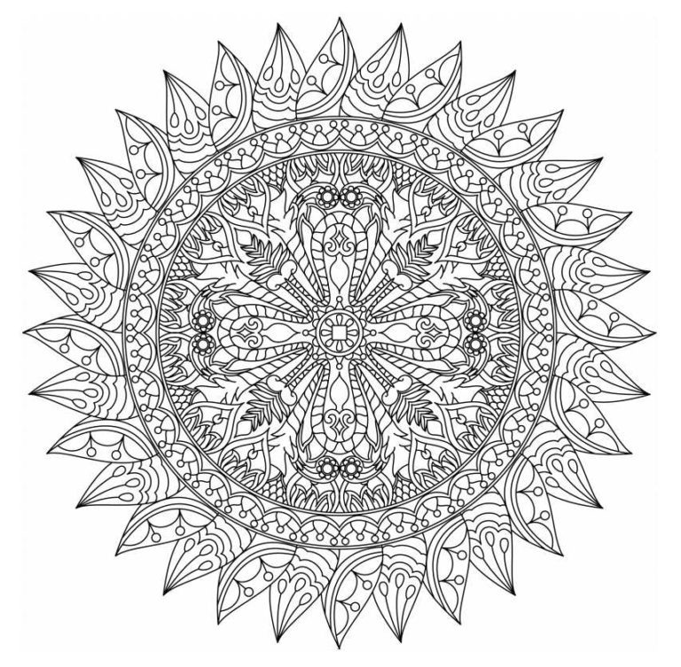 Coloring Page Mandala & coloring book. 6000+ coloring pages.