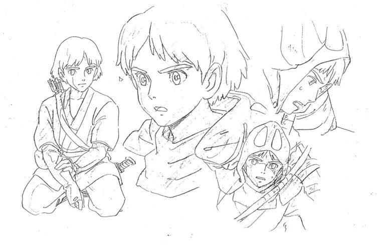 printable Princess Mononoke Coloring Pages | Best coloring pages