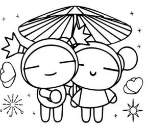 Pucca Coloring Pages For Kids & book for kids | Best coloring pages