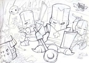 Castle Coloring Page & coloring book. 6000+ coloring pages.