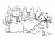 Inuit Inukshuk Countries Coloring Pages coloring page & book for kids.