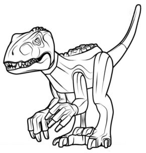 Dinosaur Lego Coloring Pages & coloring book. s.