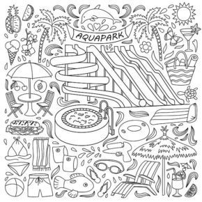 Water Park Coloring Pages & coloring book. 6000+ coloring pages.