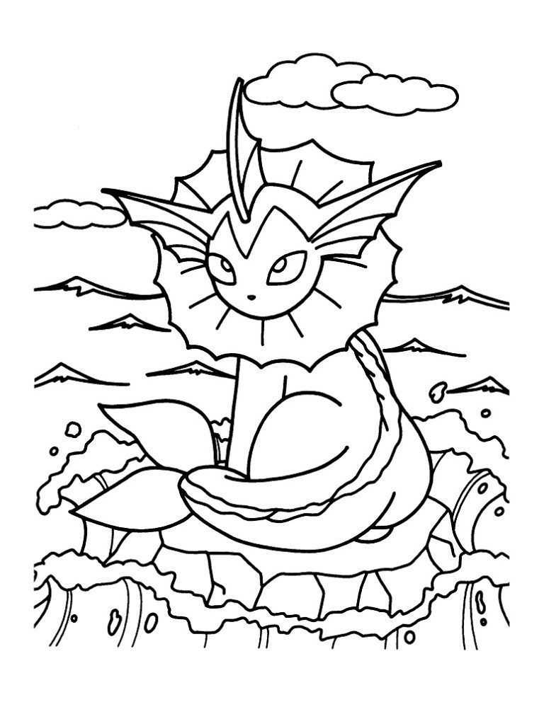 Water Pokemon Go Coloring Pages & coloring book. 6000+ coloring pages.